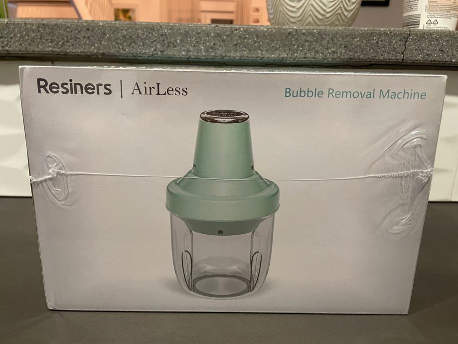 Resiners AirLess Bubble Removal Machine