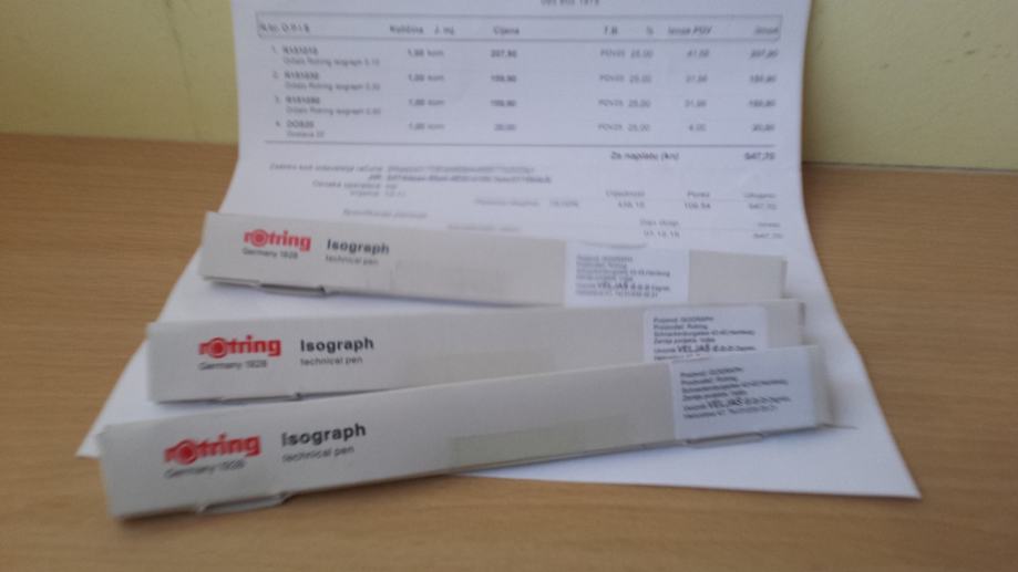 rotring rapidographi