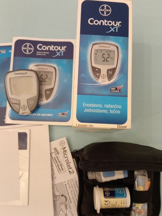 Set za mjerenje secera u krvi Contour ST od Bayera