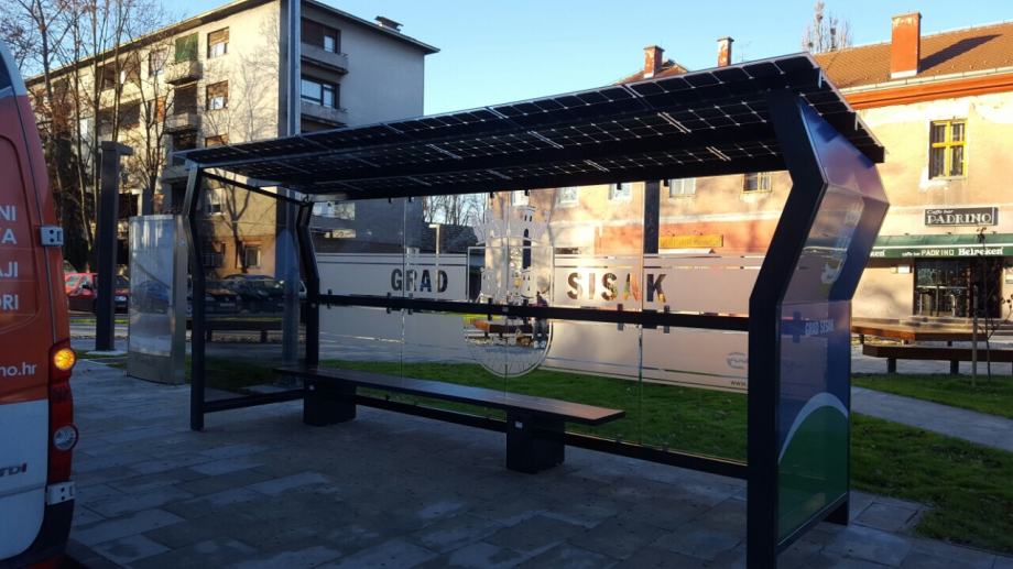Solar Bus Station Solar Bus Shelter ENERGOMOBIL