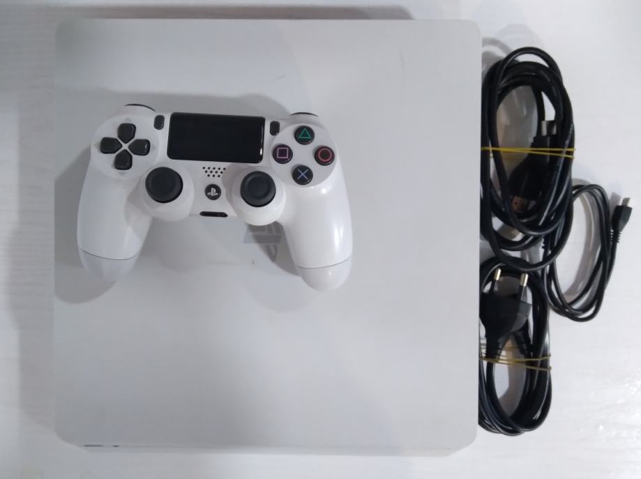 Sony Playstation 4 Slim, PS4 Slim, 500GB, CUH-2016A White-