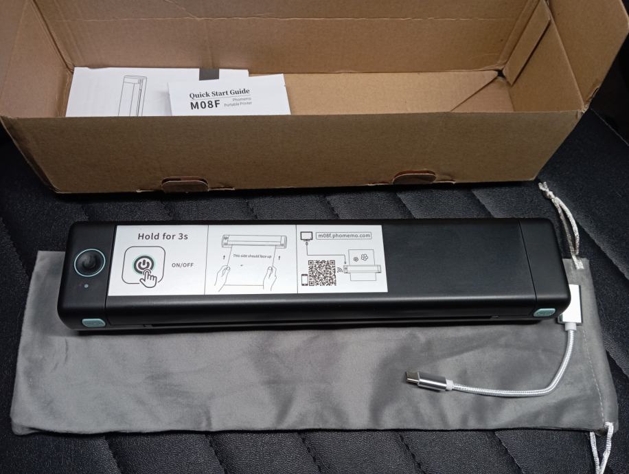 Bežični termalni tattoo printer phomemo m08F