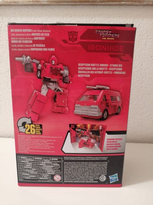 Transformers studio series 86 autobot Ironhide