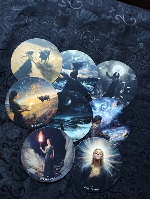 Yasmin Boland The dark moon Oracle karte