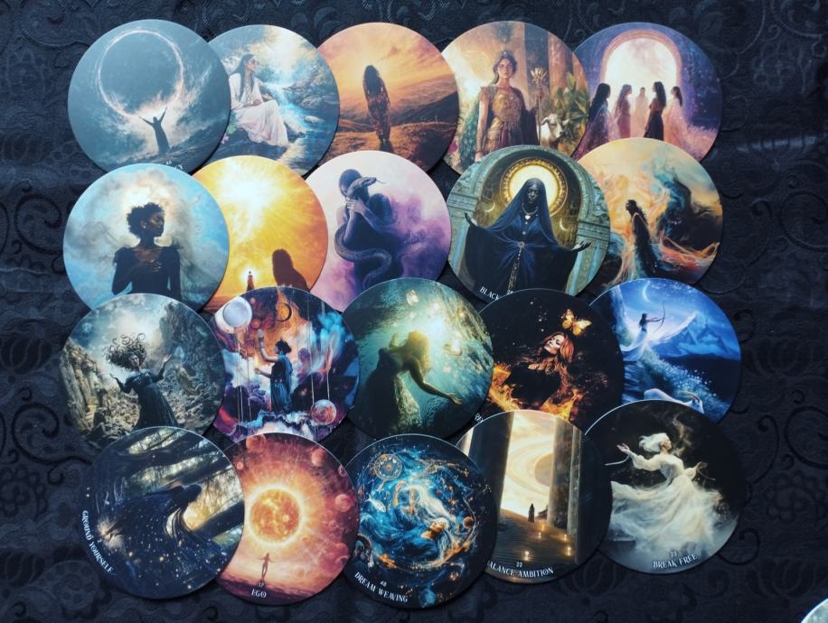 Yasmin Boland The dark moon Oracle karte