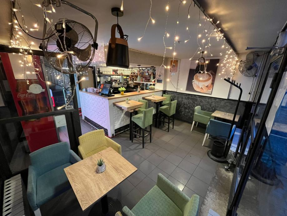 Zagreb - centar, kafić, opremljen, cca 80m2, prodaja poslovanja