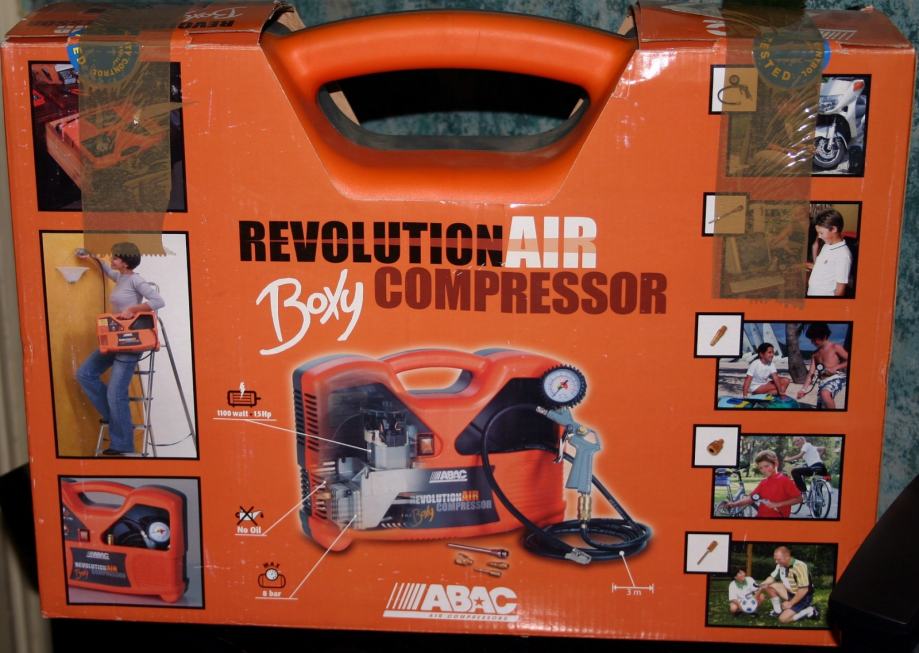 Zracni kompresor - Revolution AIR Compressor Boxy (moguce zamjene)