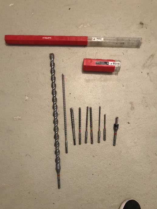 Hilti Orginal boreri sa 4 krune