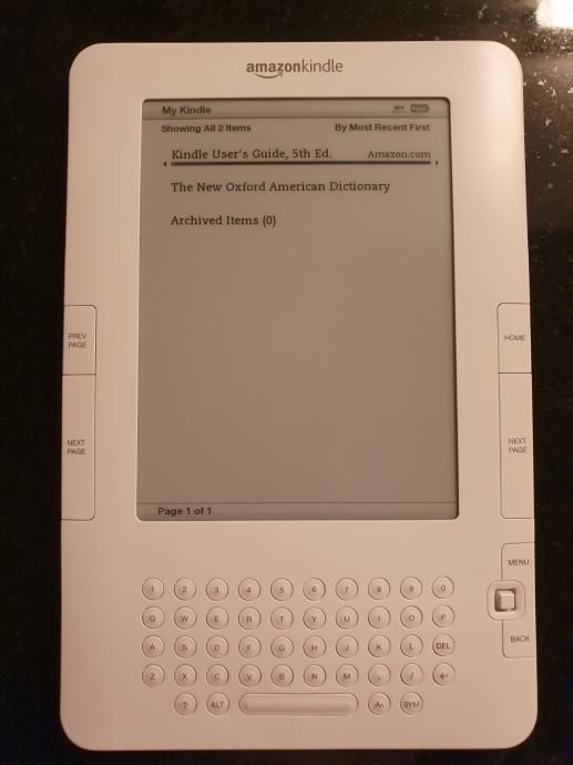 Amazon Kindle 2