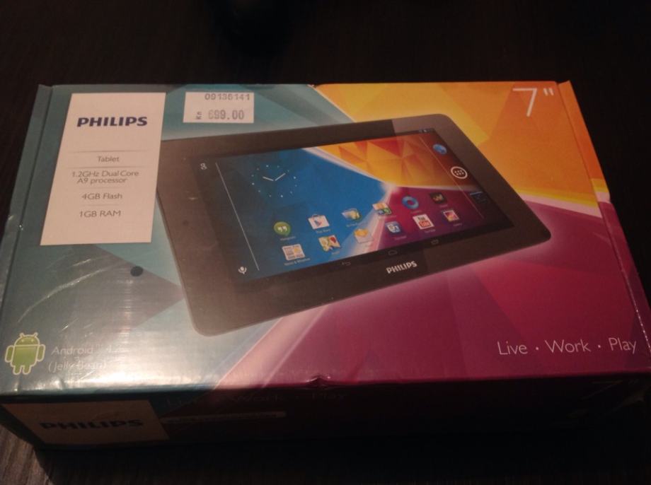 Philips tablet novi 7 u celofanu