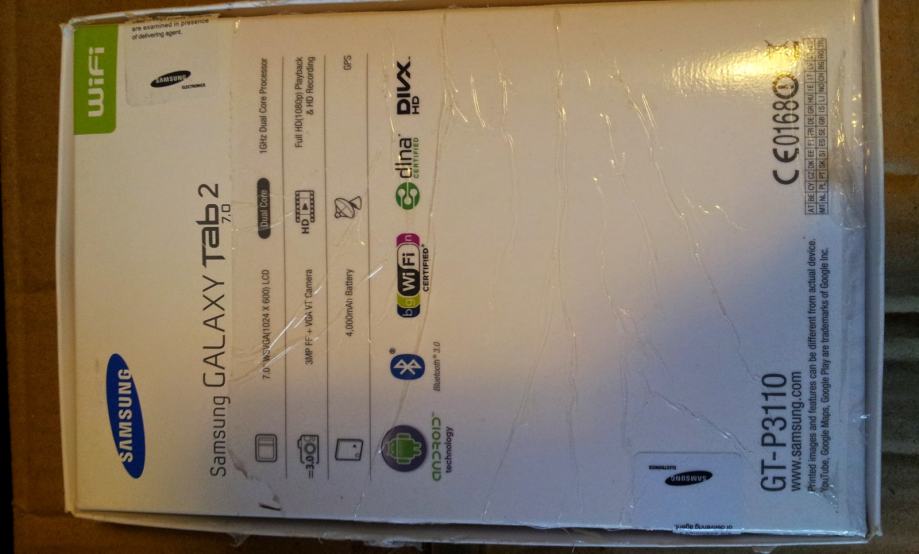 SAMSUNG GALAXY Tab 2, 7.0, GT-P3110, titanium silver, tablet PC