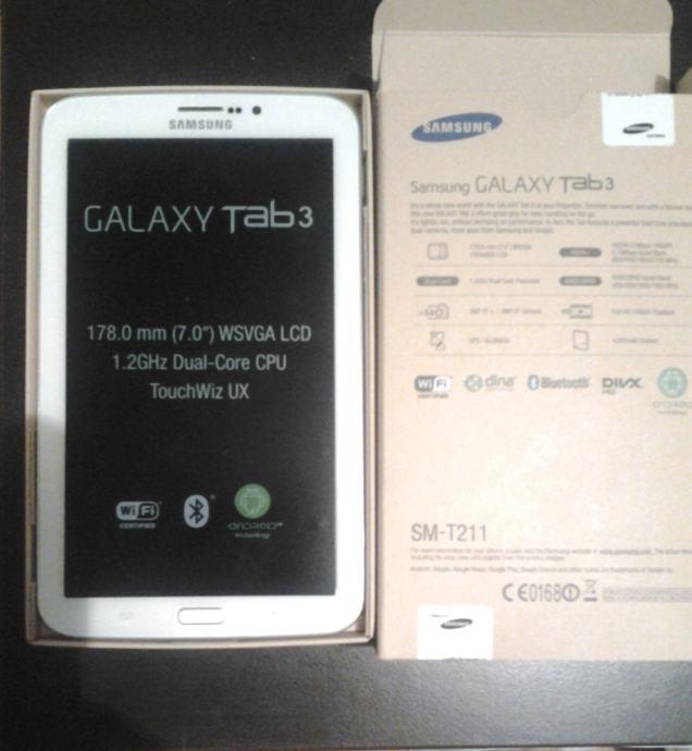 Samsung galaxy tab 3 7,0 8 GB bijeli, SM-T211