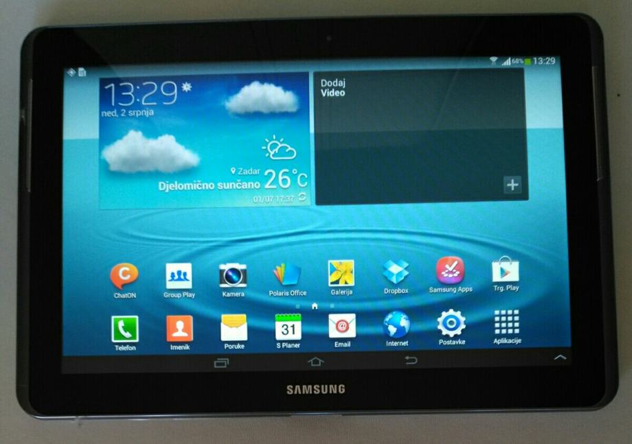 Samsung Galaxy TAB2 GT-P5100, 10