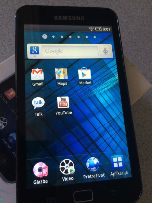 Samsung galaxy S wi-fi 5.0 / 16 GB