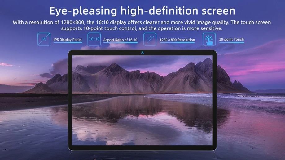 BMAX I9 Plus 10.1 inch Tablet 4GB RAM 64GB ROM RK3566 Quad Core CPU