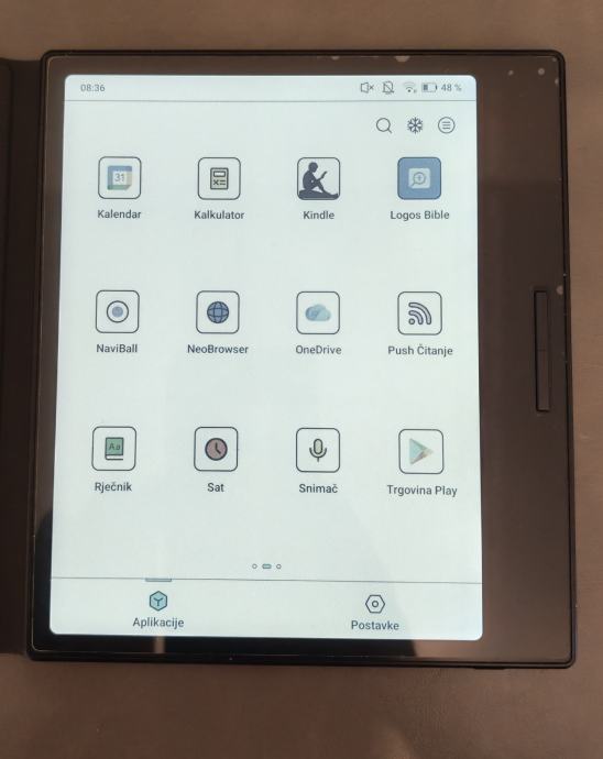Boox Go 7 Color e-ink tablet u boji