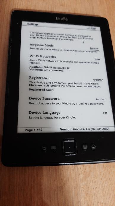 KINDLE 4 Gen.