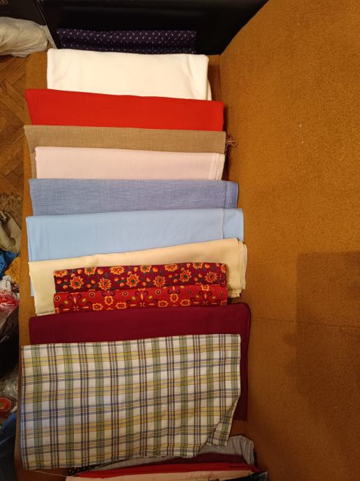 Tkanina za šivanje, komplet