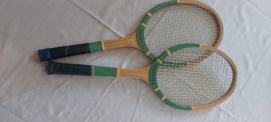 DRVENI TENISKI REKETI