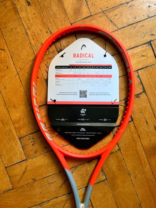 Head Radical MP, grip 2