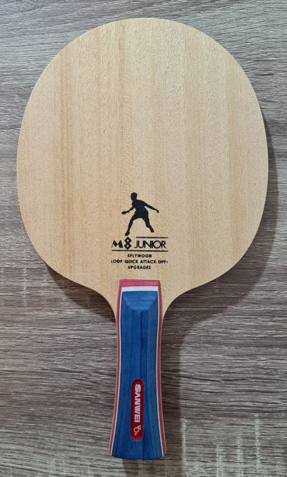 Novi poluprofesionalni Sanwei M8 reket i Tibhar MXP gume -stolni tenis