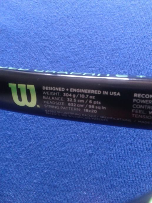 Wilson blade 98 2015.