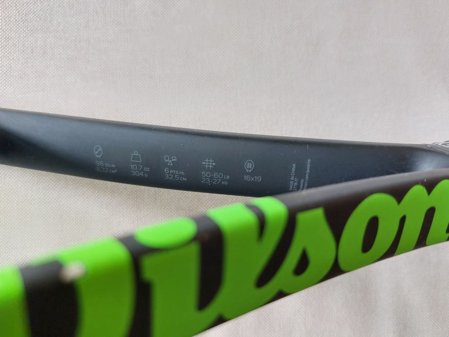 Wilson Blade 98 V6 16x19 CV - dva reketa za 100 EUR
