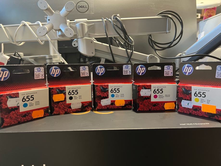 HP tinta 655 Set