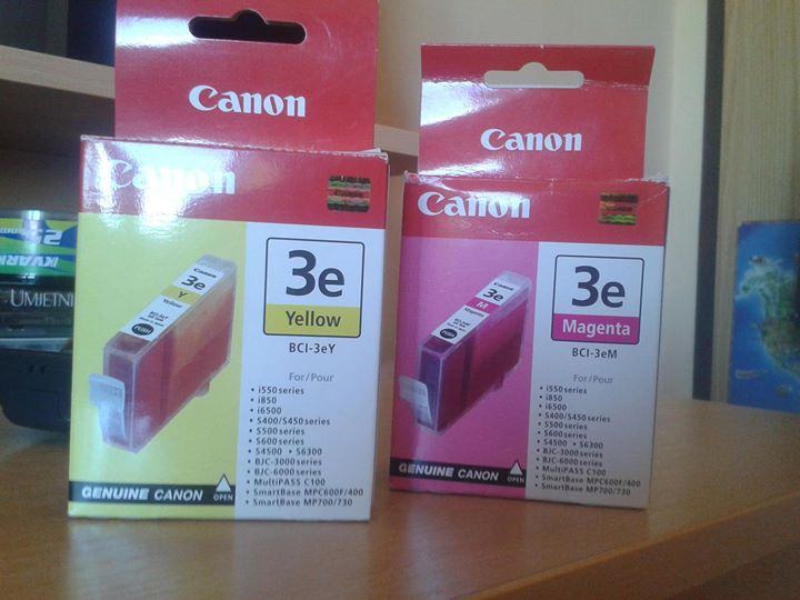 Original boje za printer CANON