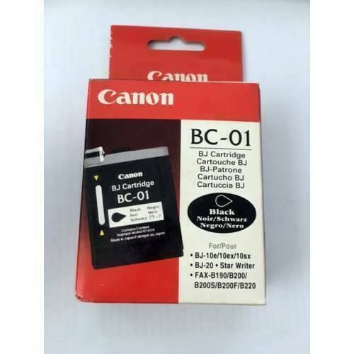 TINTA CANON BC-01 CRNA / Set glava printera + patrona