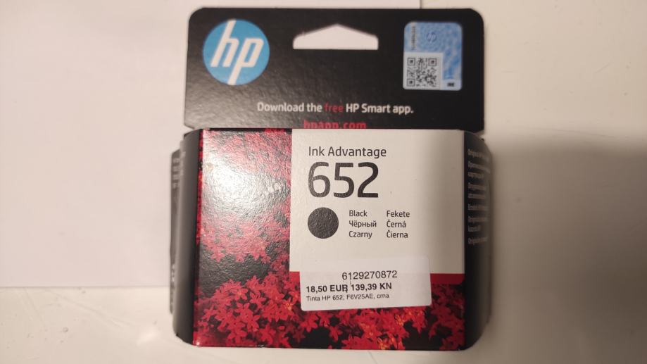 Tinta HP 652 ink advantage