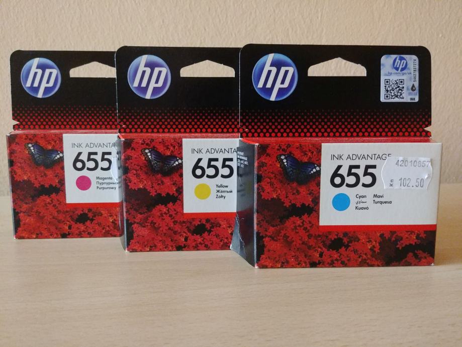 Tinta HP 655 original
