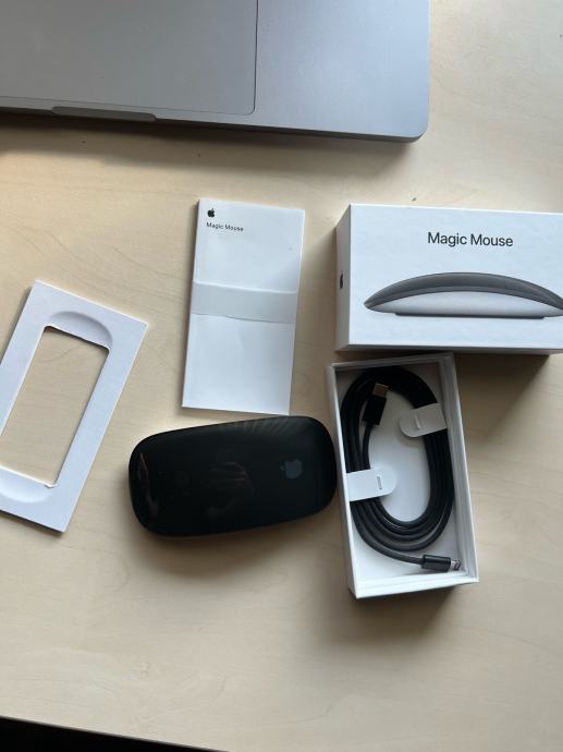Apple Magic Mouse - Black Multi -Touch Surface