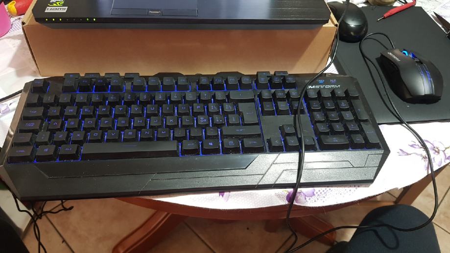 COOLERMASTER DEVASTATOR GAMING TIPKOVNICA + MIS SET