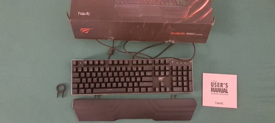Gamenote Havit kb432l mehanička tipkovnica