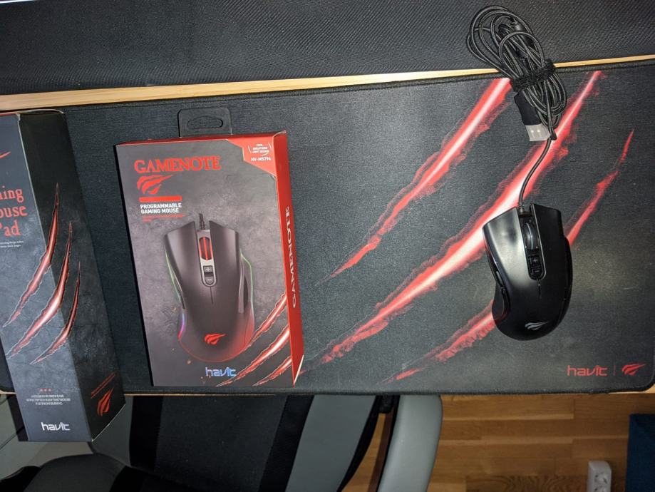 Gamerski Miš HAVIT HV-MS794 i podloga HV-MP860