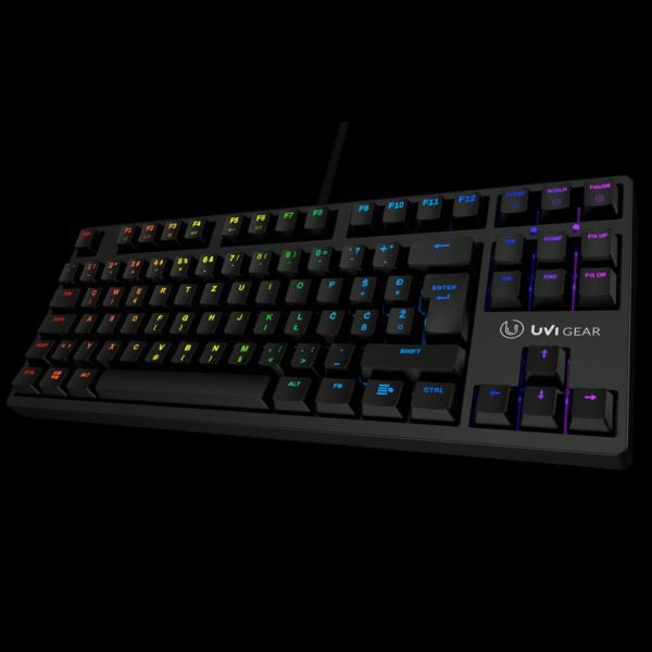 Gaming Keyboard UVI Pride Mini With RGB svijetlom