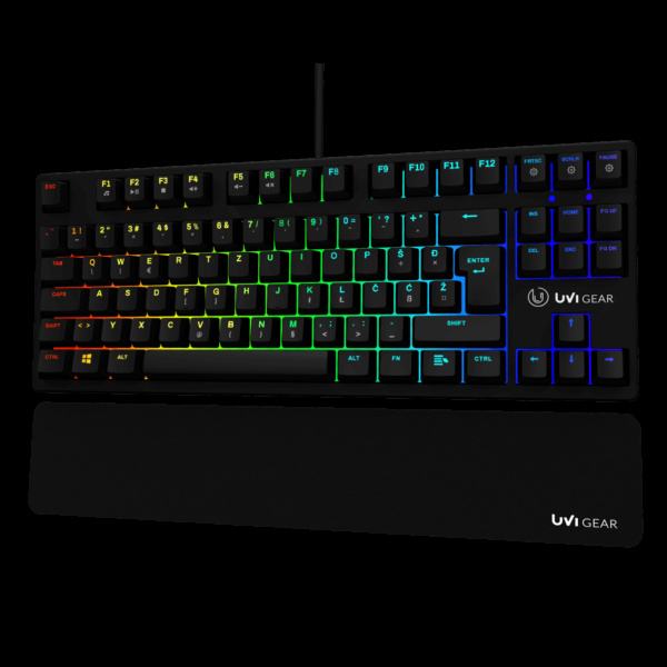 Gaming Keyboard UVI Pride Mini With RGB svijetlom