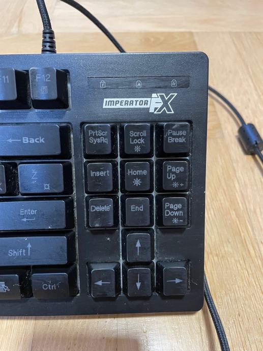 Gaming tipkovnica White Shark GK-1927 IMPERATOR-FX