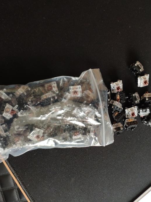 Gateron Optical Brown Hot Swappable Switchevi