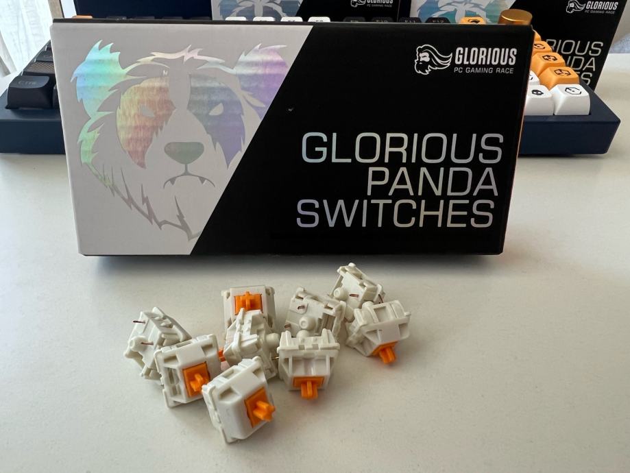 Glorious holy panda taktilni switchevi za custom tipkovnice x 100