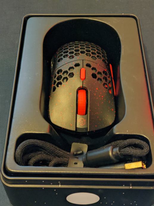 G-wolves Hati S ACE Stardust Gaming Mouse Red/Black