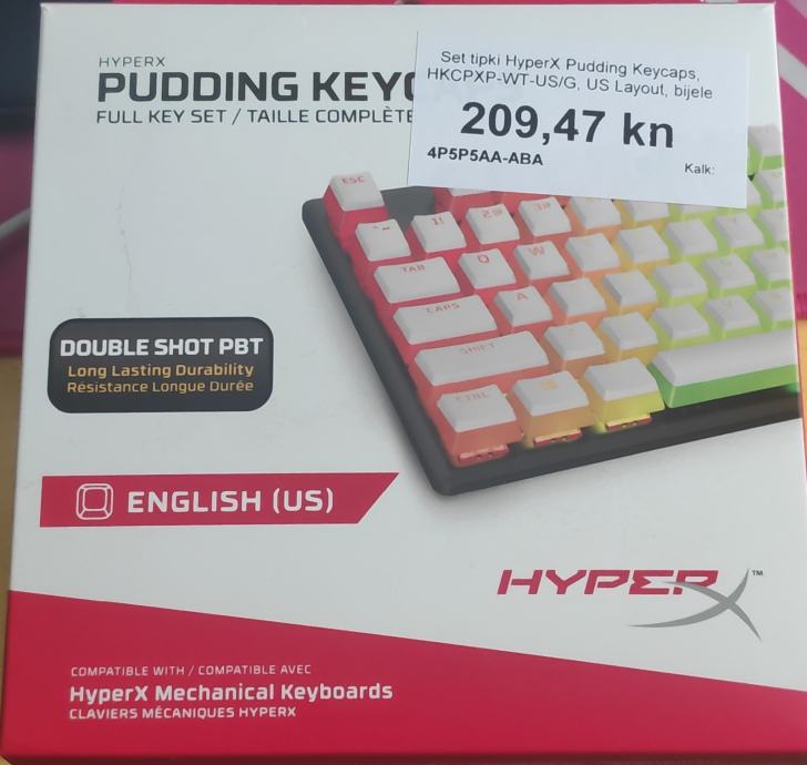 Hyper X pudding keycaps