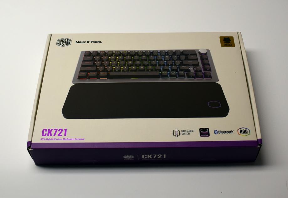 Keyboard - Color Master CK721 65% Hybrid Wireless Tactile RGB HR