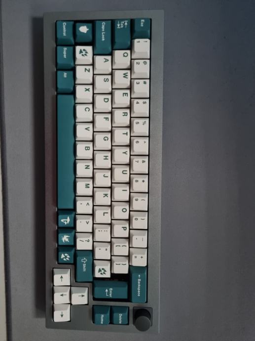 Keychron Q2 custom keyboard Modded, GMMK fox