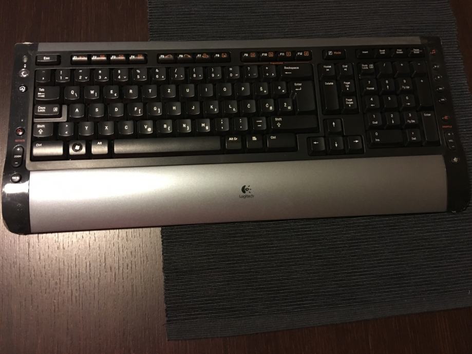 Logitech Cordless Desktop S510,bežična tipk+miš