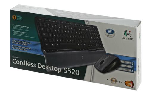 Logitech Cordless Desktop s520 bežična tipkovnica i miš