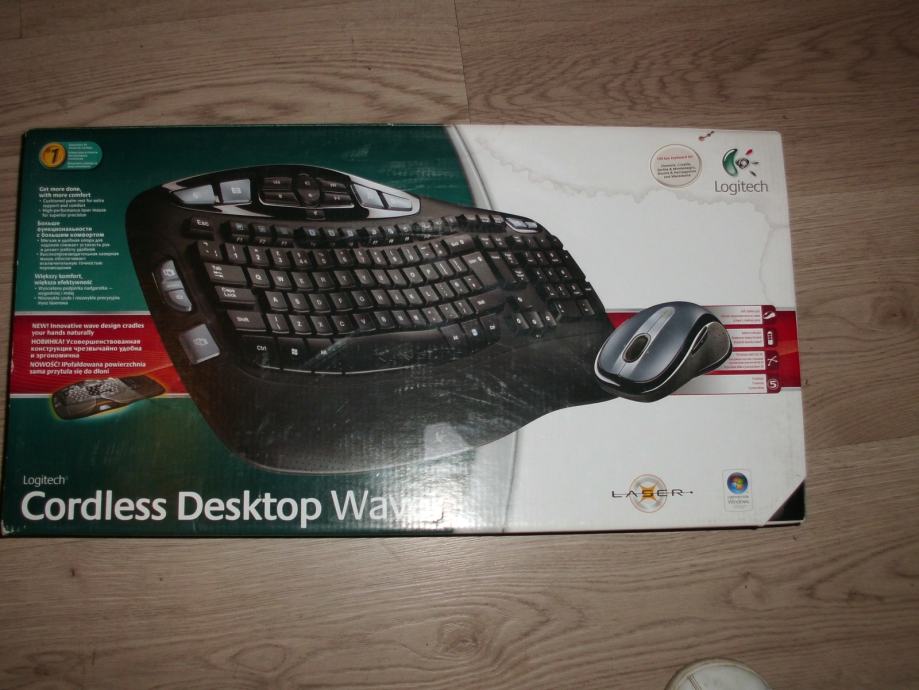 LOGITECH CORDLESS DESKTOP WAVE PRO COMBO