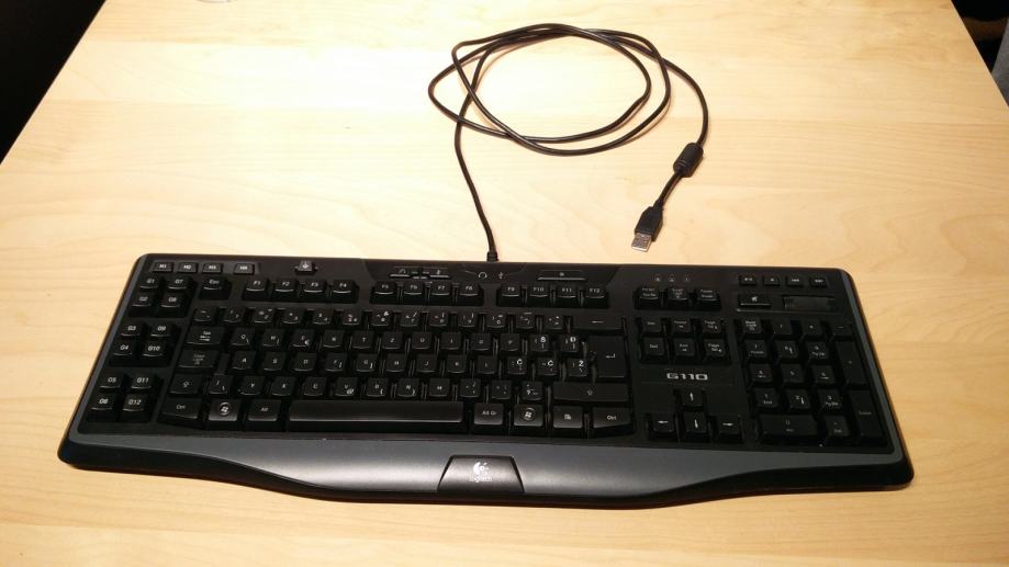 Logitech G110 gaming keyboard