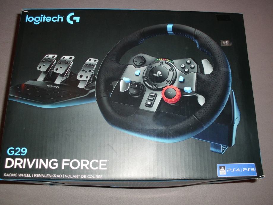 Logitech G29 Racing Wheel-Pedals- for pc,ps,3,4,5....